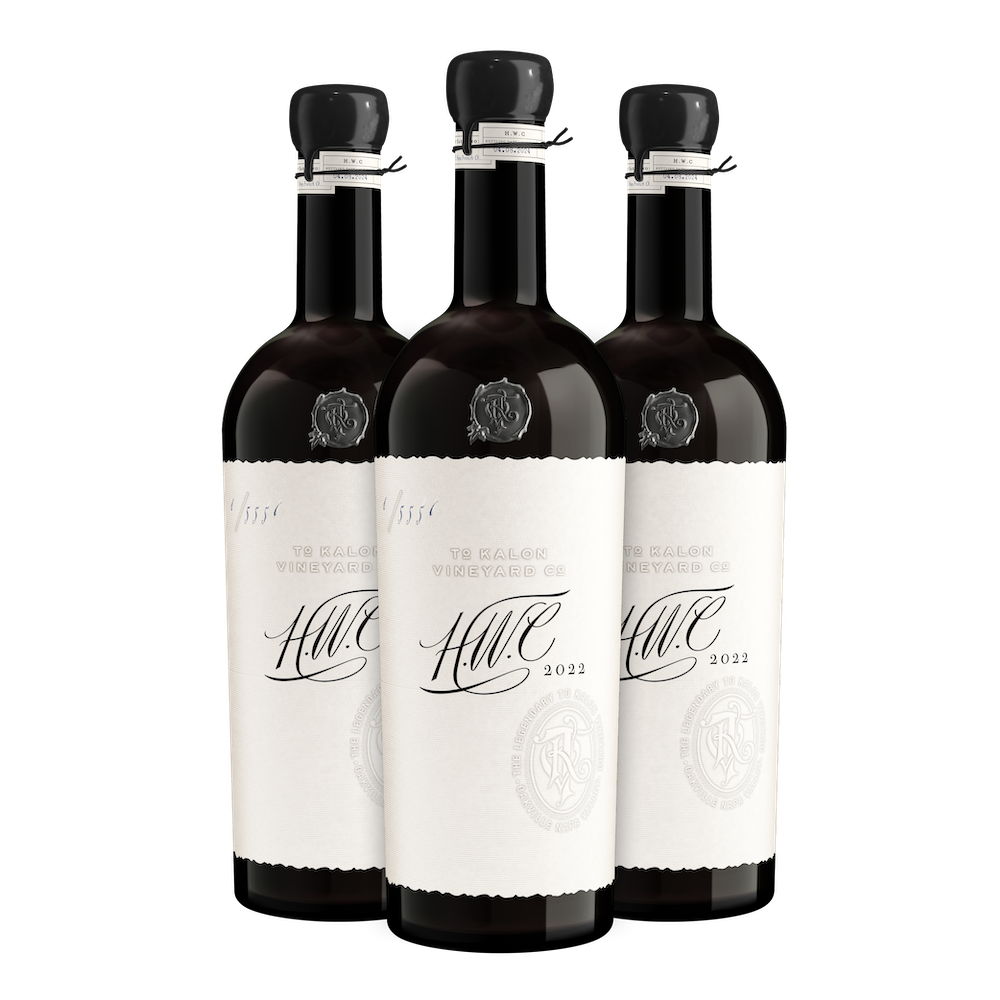 2022 H.W.C. Cabernet Sauvignon 3 Bottle Collection – To Kalon Vineyard ...